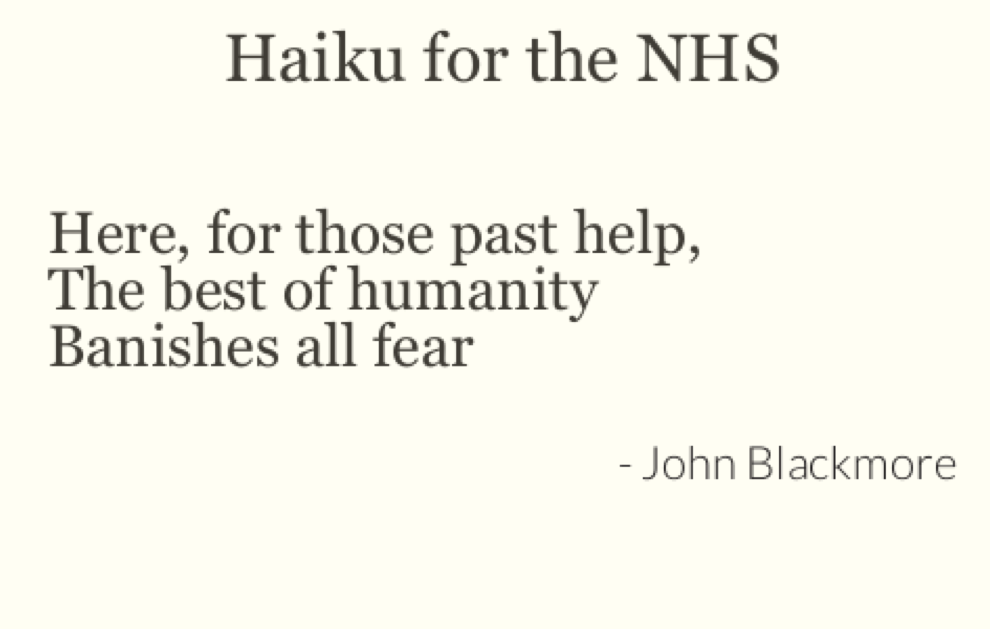 ‘Haikus for the NHS’: NITRB announces winners – nothing in the rulebook