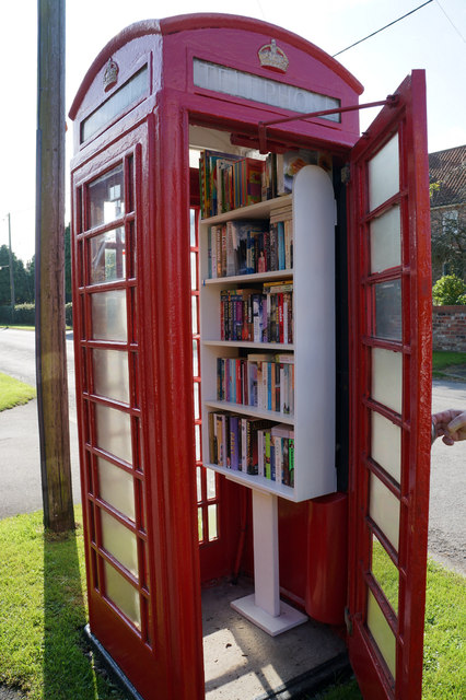 British phone box libraries – nothing in the rulebook