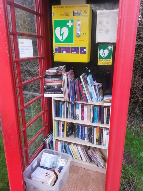 British phone box libraries – nothing in the rulebook